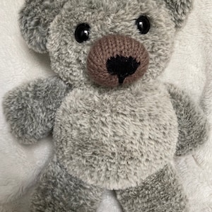 Teddy Bear Circular Knitting Machine PDF PATTERN ONLY Addi Sentro ...