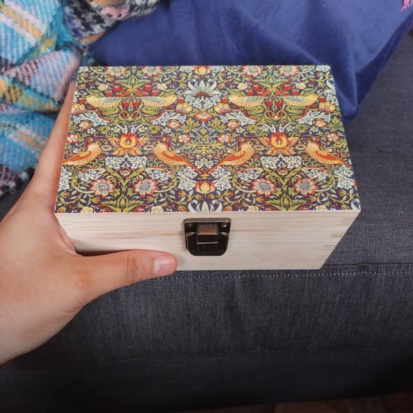 Van Gogh Starry Night Keepsake Box: Decorative Wooden Memory Chest ...