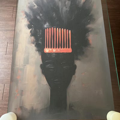 The Red Cap Chief Digital Printable Wall Art Igbo Art Nigerian Wall Art ...