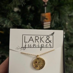 Periodic Table Element Necklace Hand Stamped Jewelry | Etsy