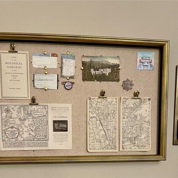 1960’s LA Map- Downtown Los Angeles- Vintage Road Atlas - Etsy