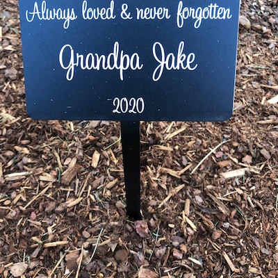 Garden Memorials, Name Plates, Memorial Plaque, Metal Plaques, Garden ...