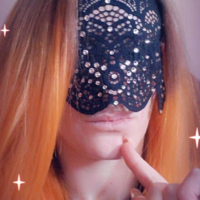 Black Blindfold Mask, Boudoir Photoshoot Mask, Fetish Mask, Kinky Fun ...