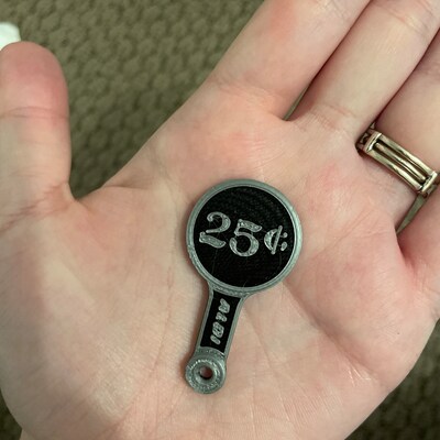 ALDI QUARTER, Quarter KEEPER, Aldi Token, 3d Printed Unique Aldi ...