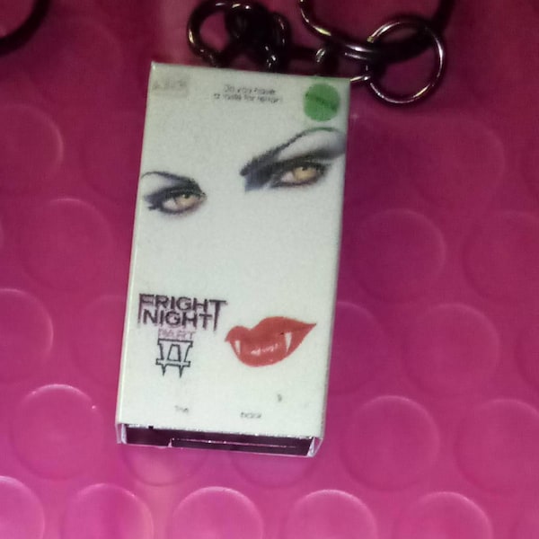 Miniature VHS Inspired Movie Keychain Charms Tons of Titles You Choose ...