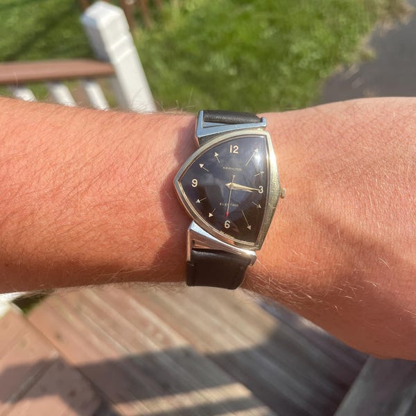 Vintage Hamilton Electric Pacer Wristwatch W/ Caliber 500 Movement ...