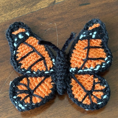 Butterfly Amigurumi Crochet Pattern Monarch Butterfly Crochet Pattern ...