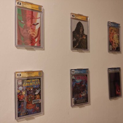 CGC Comic Display Brackets wall Mounted Display Bracket for Your CGC ...