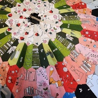 EPP GARDEN Hexagon Quilt as You Go Acrylic Template Set - Acrylic ...
