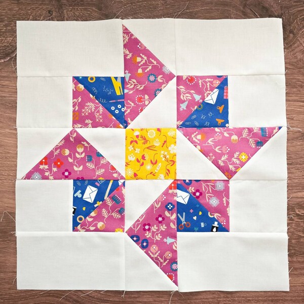 Telephone FPP Quilt Block, PDF Pattern - Etsy
