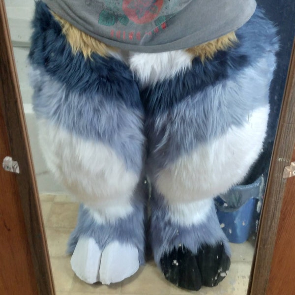 DIGITAL Digitigrade Bodysuit Pattern for Fursuits - Sized Medium Female ...