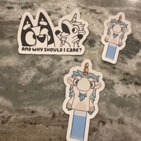 Bluey Sticker Bluey Hugging Polly Puppy - Etsy Canada