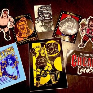 Big Van Vader 12.25 Button / Custom Wrestler Pin | Etsy