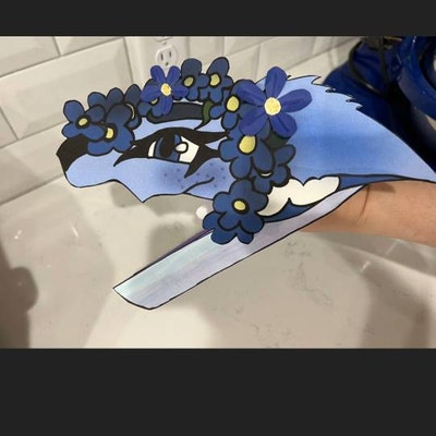 Printable Dragon Puppet DIY - Etsy