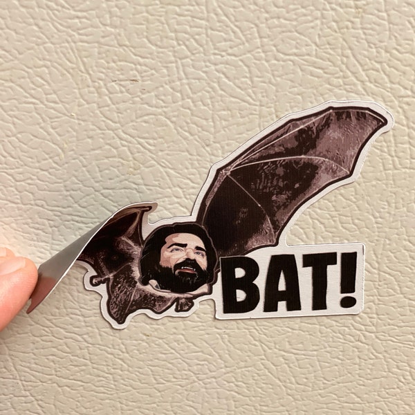 What We Do in the Shadows Vinyl Sticker or Magnet - Laszlo - "bat!" - Etsy