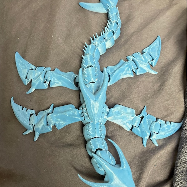 Articulated Sea Dragon Leviathan STL - Subnautica [FOR 3D PRINTING] - Etsy