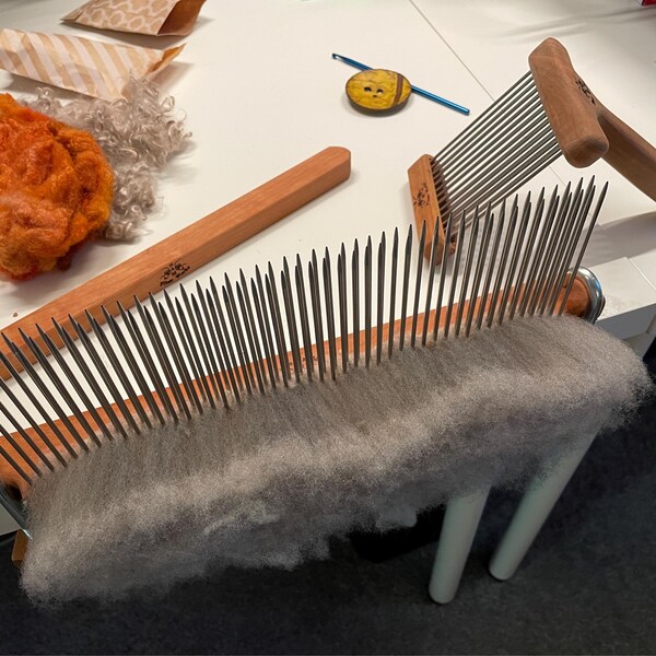 Adjustable Box Wool Picker ~bam Fiber Works Original~ - Etsy