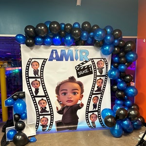 Custom Designed It's A BABY JAM With the GANG Party Backdrop Baby Jam ...