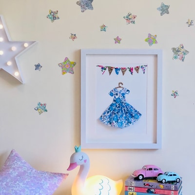 Liberty Pattern Liberty Betsy Pastel Blue Print Fabric - Etsy