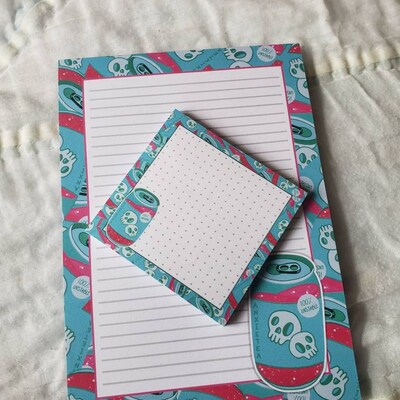 NOTEPAD: Anxietea to Do List Notepad Teal Anxietea Notepad - Etsy