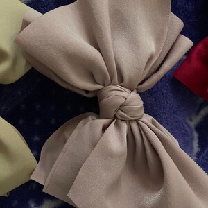 Floral Lace Drape Bow Translucent Mesh Bow Hair Accessory for - Etsy