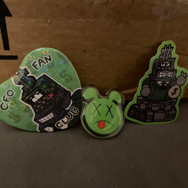 Toontown - Sad Laff Meter Acrylic Pins (1.5 Inches) - Etsy