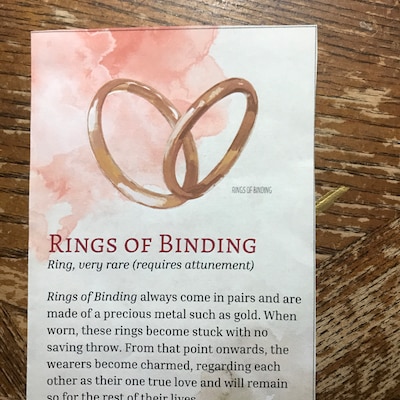 Dnd Card for a Dnd Wedding Card, Dnd Couple Gift, RPG Wedding ...