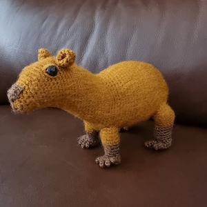 PATTERN PDF Amigurumi Toy Crochet Capi, the Capybara - Etsy