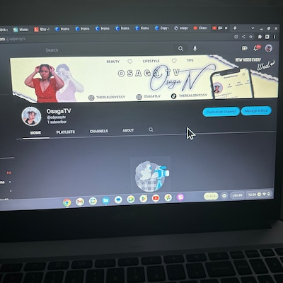 16 Youtube Thumbnails Templates Youtube Thumbnail DIY - Etsy