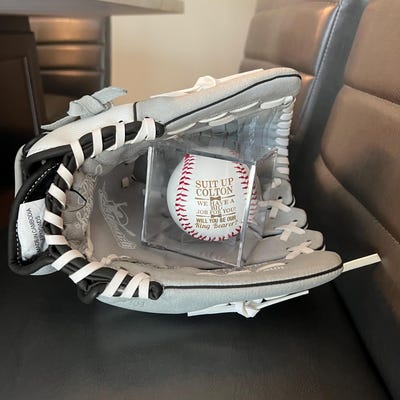 Personalized Suit up Baseball or Bat Ring Bearer Gift Proposal Gift ...