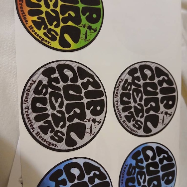 Billabong Custom Mixed, Surf Board Stickers Set X 4 Car, Bike, Skate ...