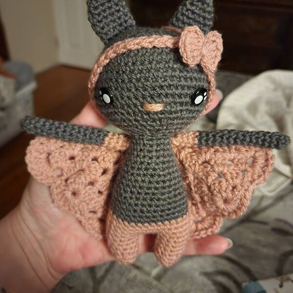 Chloe Crochet Bat Pattern, Amigurumi Bat, Crochet Bat PDF, Amigurumi ...