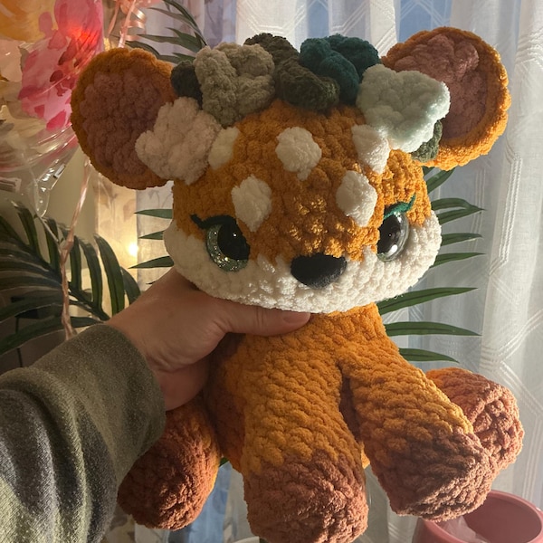 Amigurumi Fawn Pattern, Plush Pattern, Fawn, Crochet Fawn, Deer ...
