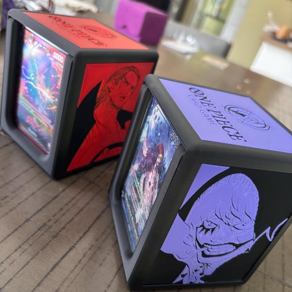 OPTCG DOUBLE WINDOWED Koby Themed Deck Box!!! - Etsy