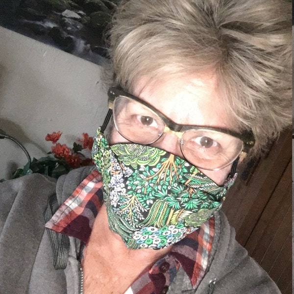3D Fit Cloth Face Mask 3 Ply With BUILT IN FILTER Non Woven ...