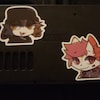 Vinyl Stickers Meowskulls, Camille, Highwire, and Kimiko 2.5/63.5mm - Etsy