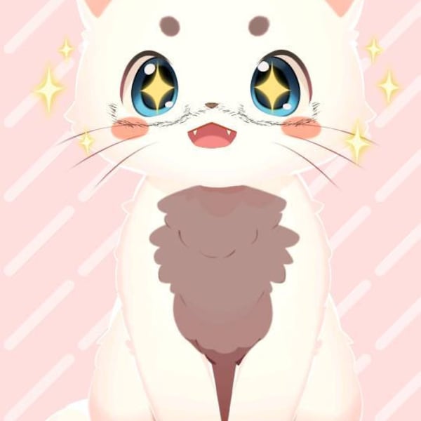 Customizable Vtuber - Anime Cats Live2d Avatar - Etsy