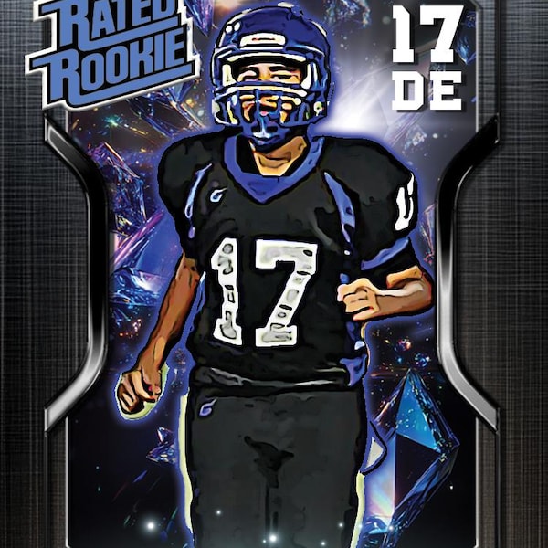 Custom Trading Cards Canva Template Custom Sport Cards Kids Sport Card ...