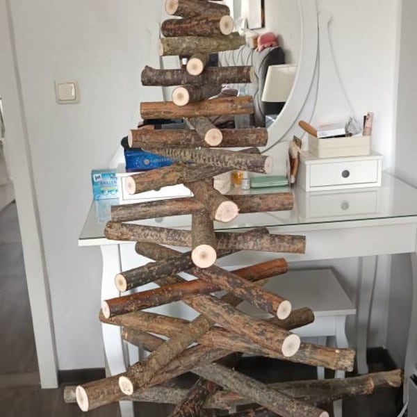 Weihnachtsbaum aus Holz Modell Lichtung, nachhaltiger Tannenbaum ...