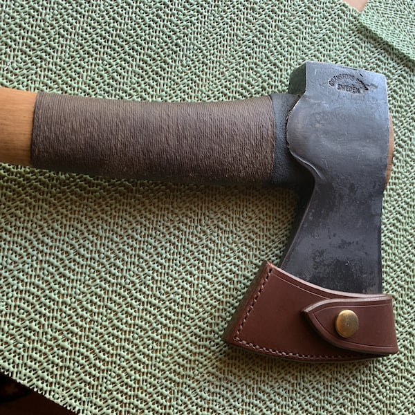 Custom Leather Axe Sheath and Loop - Etsy