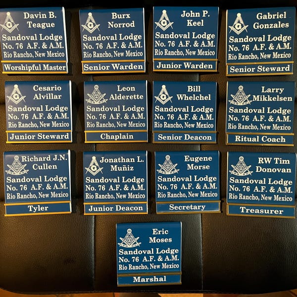 Order of Eastern Star 1 X 3 Framed Magnetic or Pin on Members Badge ...