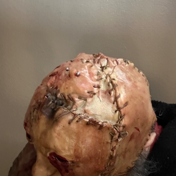 Gein Style Human Skin Lamp Shades Scary Skin Lamps - Etsy