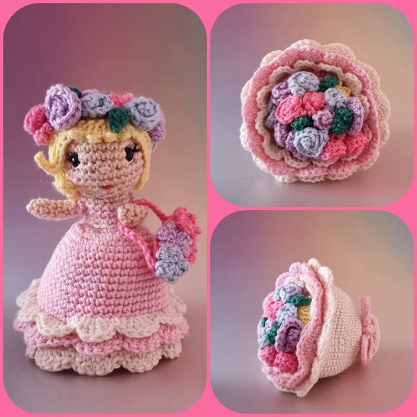 Reversible Sunflower Fairy Pattern, Amigurumi Pattern, Tutorial PDF ...