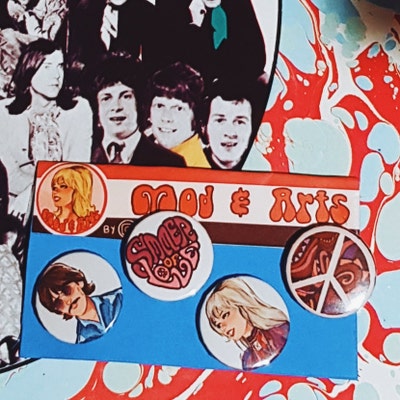 The Beatles Cartoon Badges/pins/buttons - Etsy