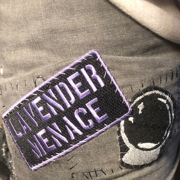 Lavender Menace Patch - Etsy