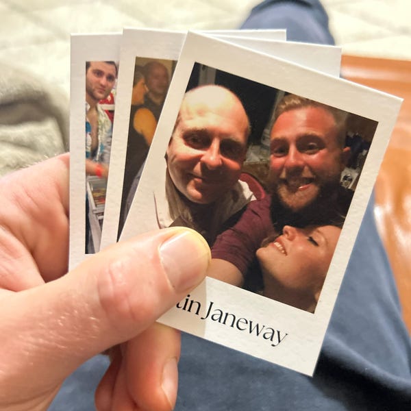 Polaroid Style Photo Place Cards With Guest Picture, Personalized Photo ...