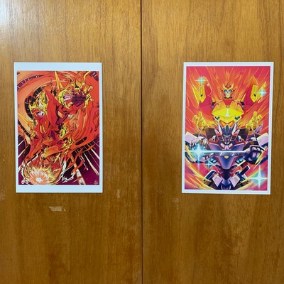 SALE Rodimus and Drift Chibi Print Original 40persent Off - Etsy