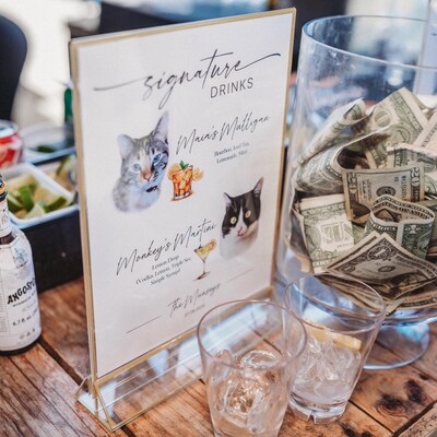 Custom Pet Seating Chart, Dog Seating Chart Sign, Custom Seating Chart ...