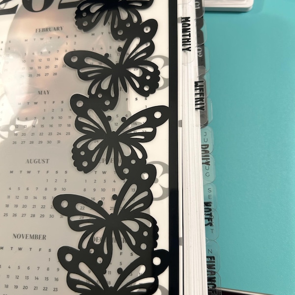 Planner Dashboard, School Days Binder Insert, Page Marker, Journal ...