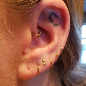 Industrial Piercing/ Scaffold Piercing Bar Surgical Steel | Etsy